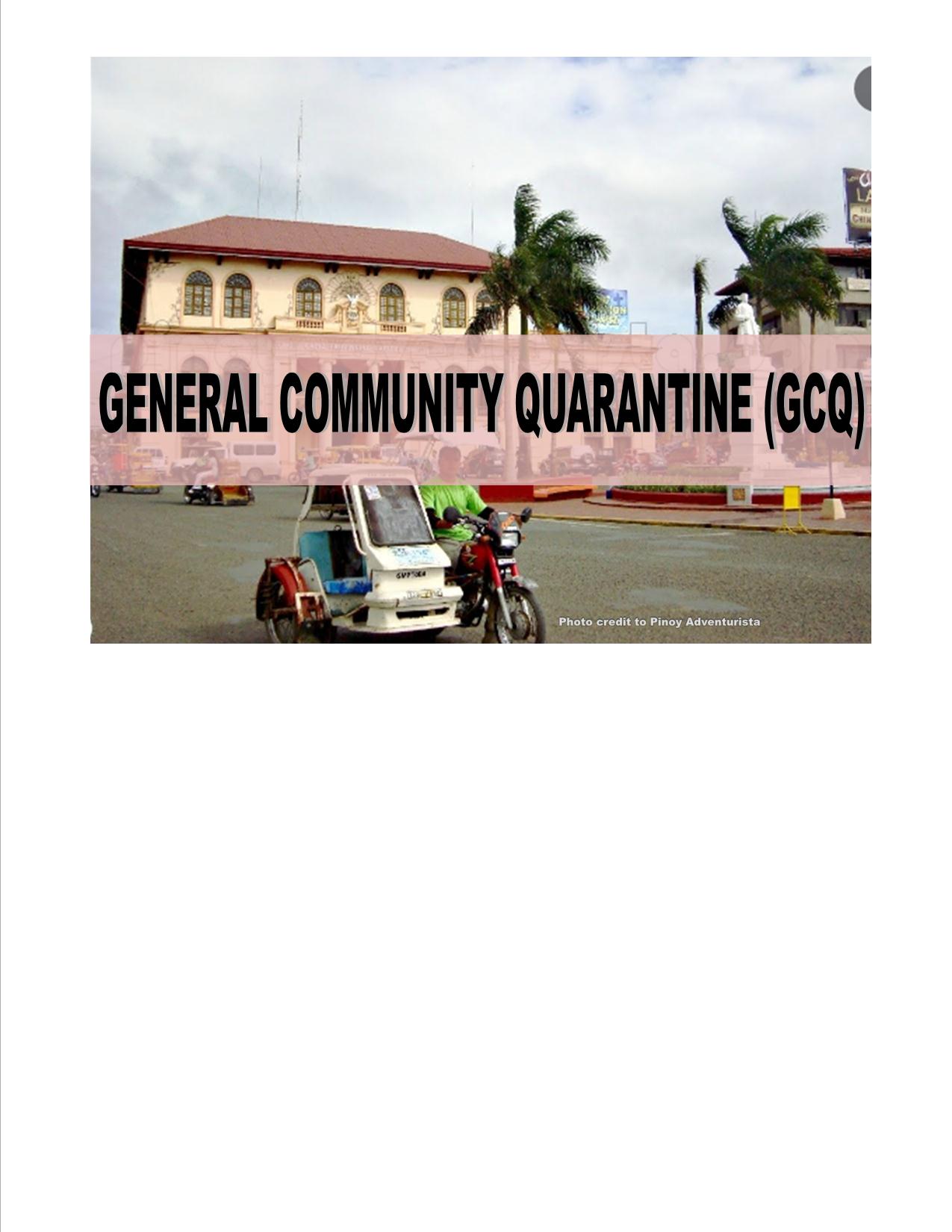 » Capiz to remain under GCQ