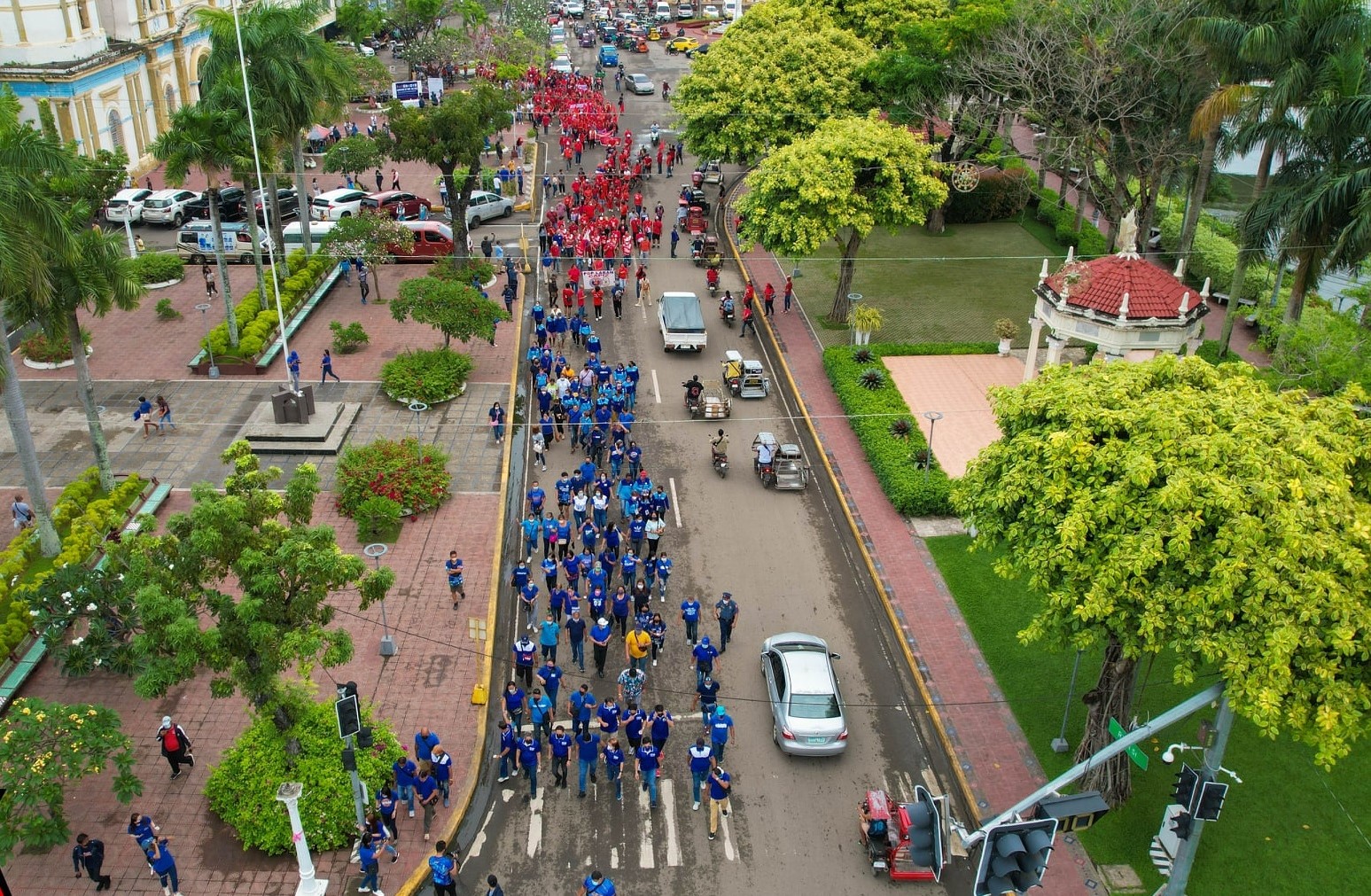 Unity walk’ highlights peace pact