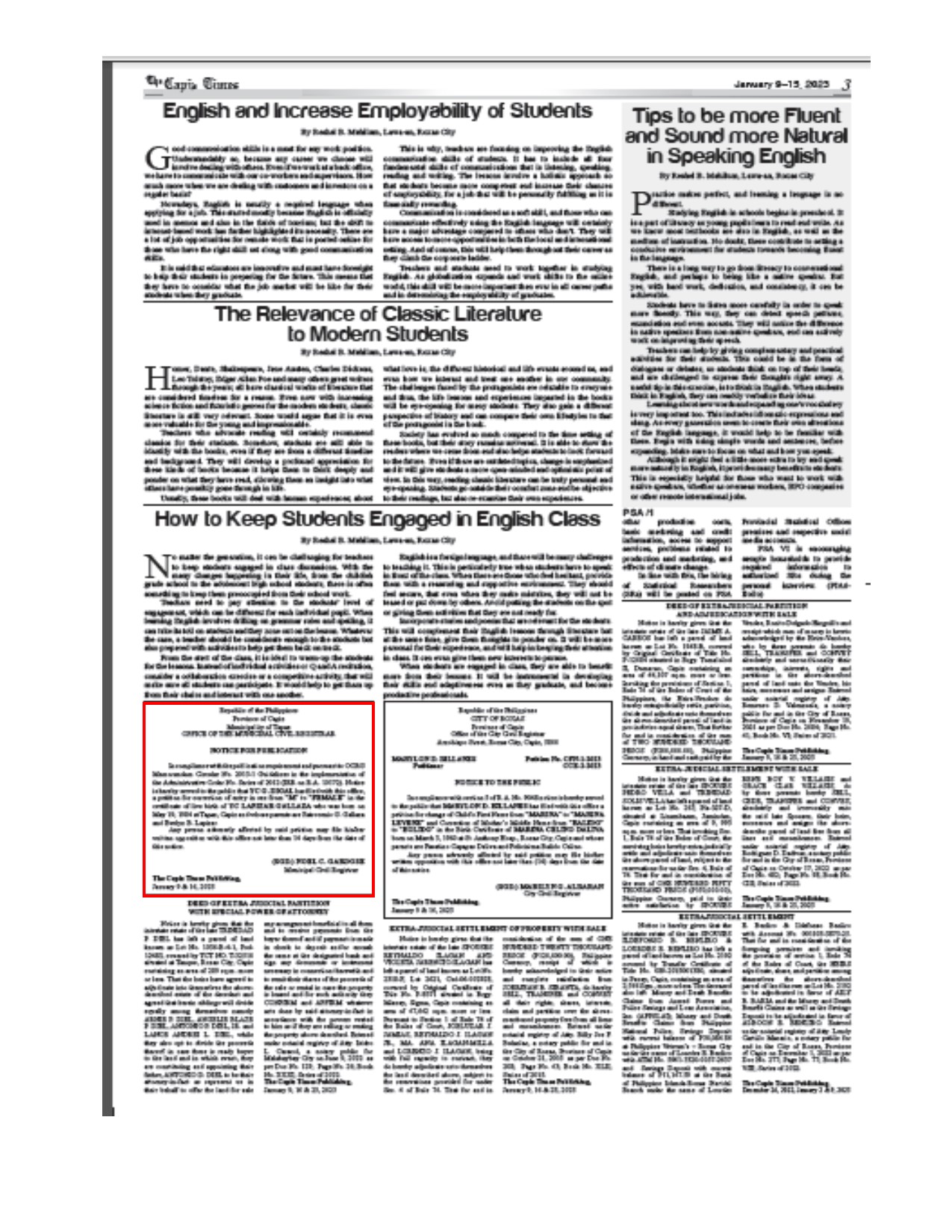 » MCR TAPAZ – YC G. DIGAL