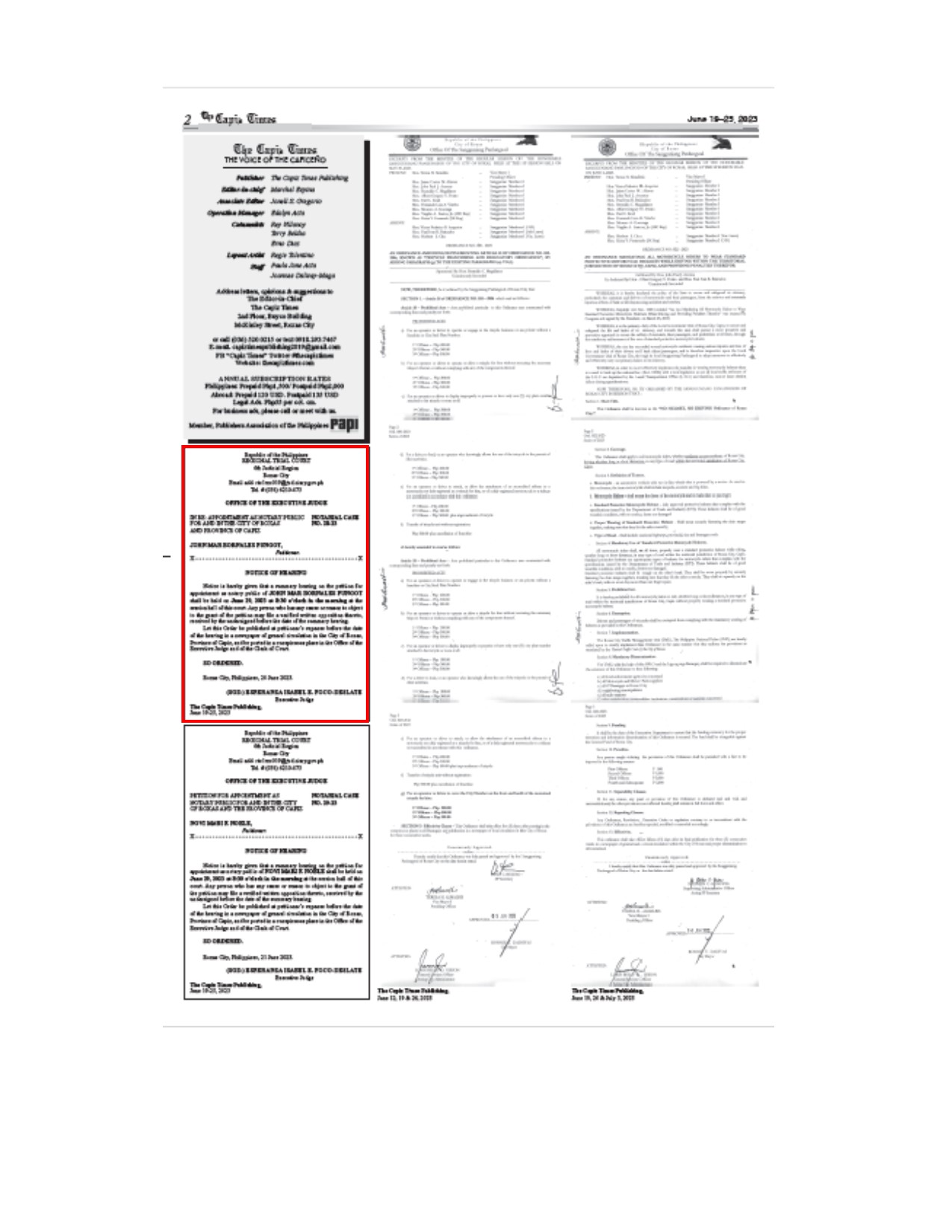 » NOTARIAL CASE NO. 28-23 (JOHN MAR BORNALES PUNGOT)