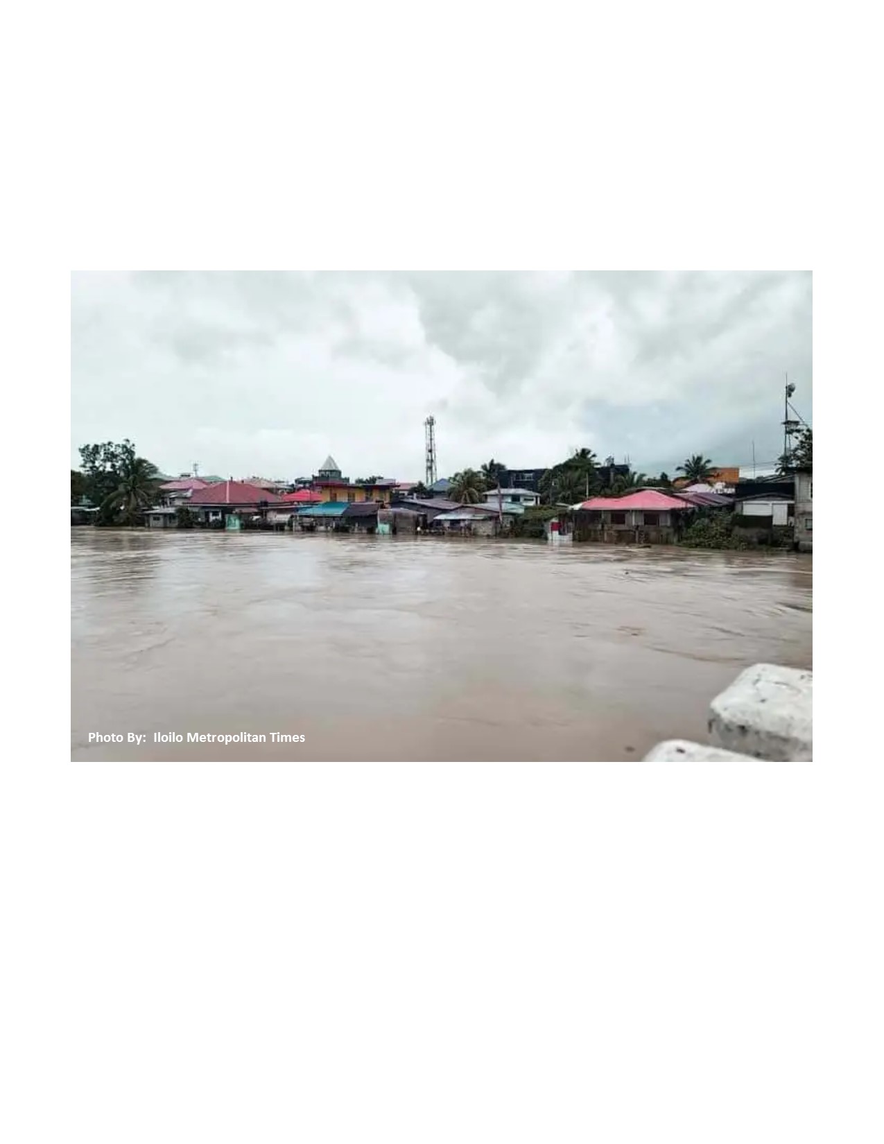 » Floods caused by shear line affectover 15K families in Capiz, Aklan