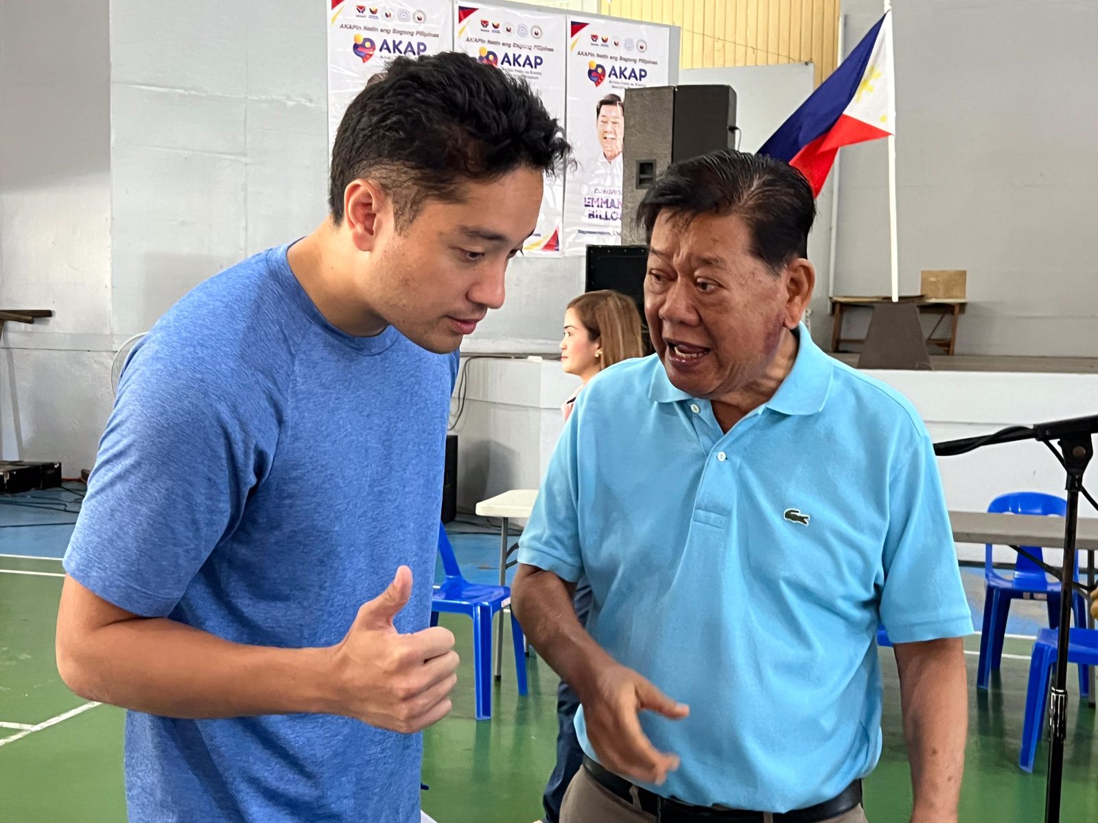 » Paolo Roxas serves as Billones’ focal person for social services