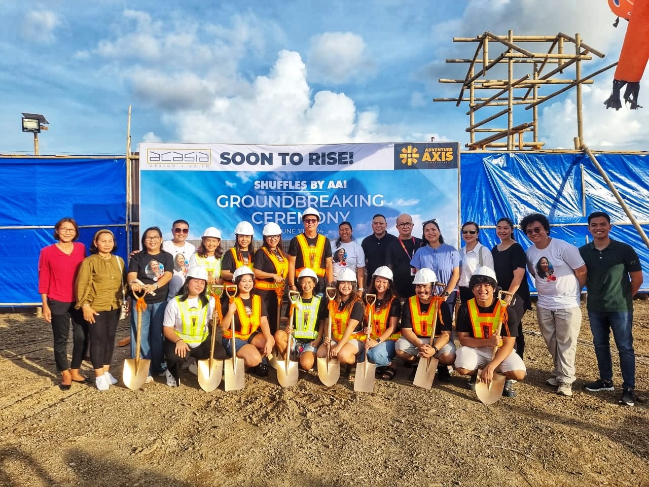 » In Photos: Shuffles groundbreaking