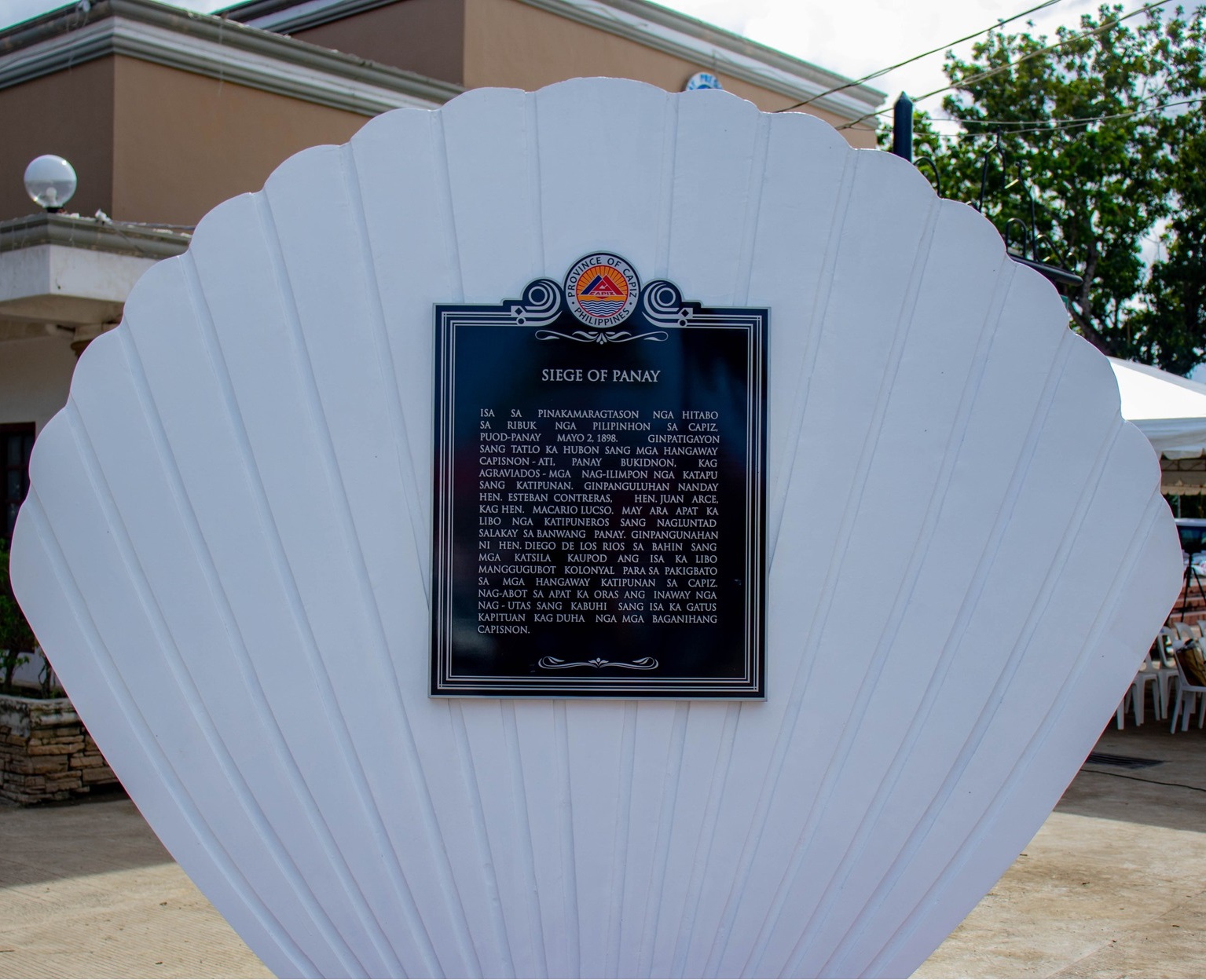 » The unveiling of Siege of Panay historical marker