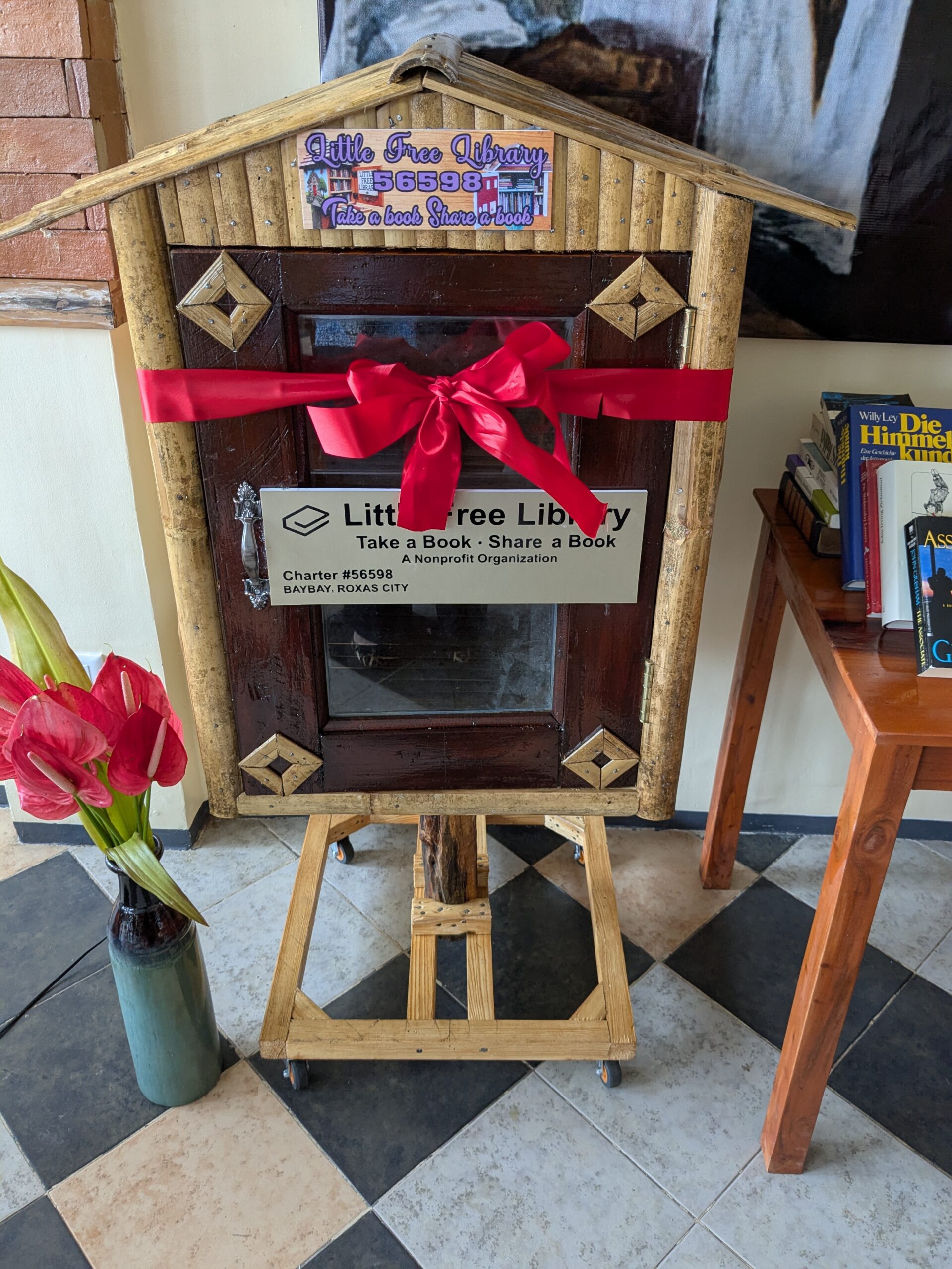 » The relaunching of Little Free Library