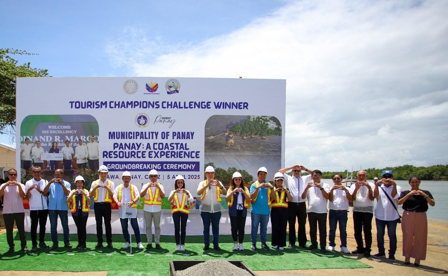 » Panay breaks ground for coastal tourism project