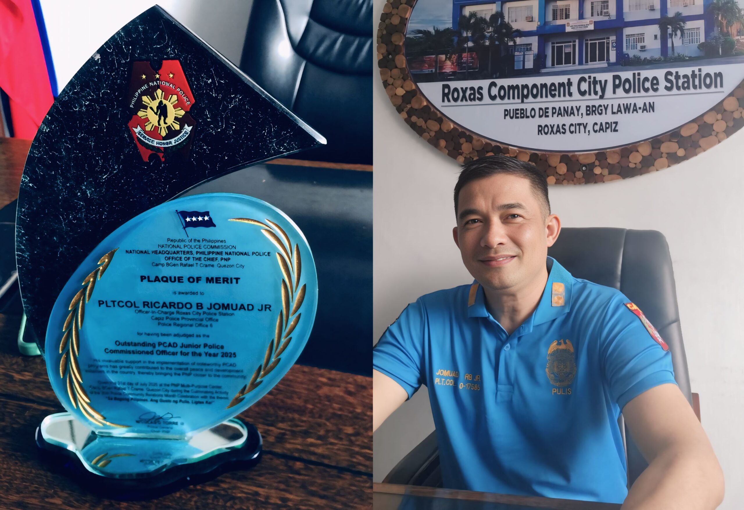 » National award highlights Roxas City police’s Project AMOMA